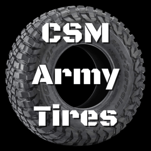 CSM Army Tires | Military Tires for Sale | 256-996-2097